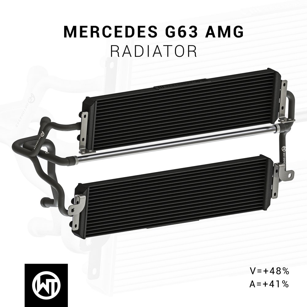 WagnerTuningUK - Mercedes Benz G63 AMG Radiator Kit