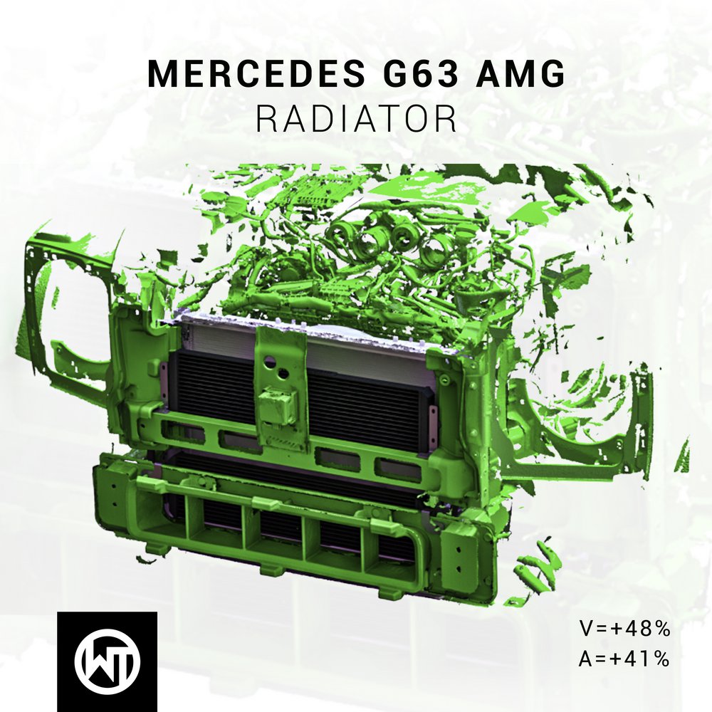 WagnerTuningUK - Mercedes Benz G63 AMG Radiator Kit