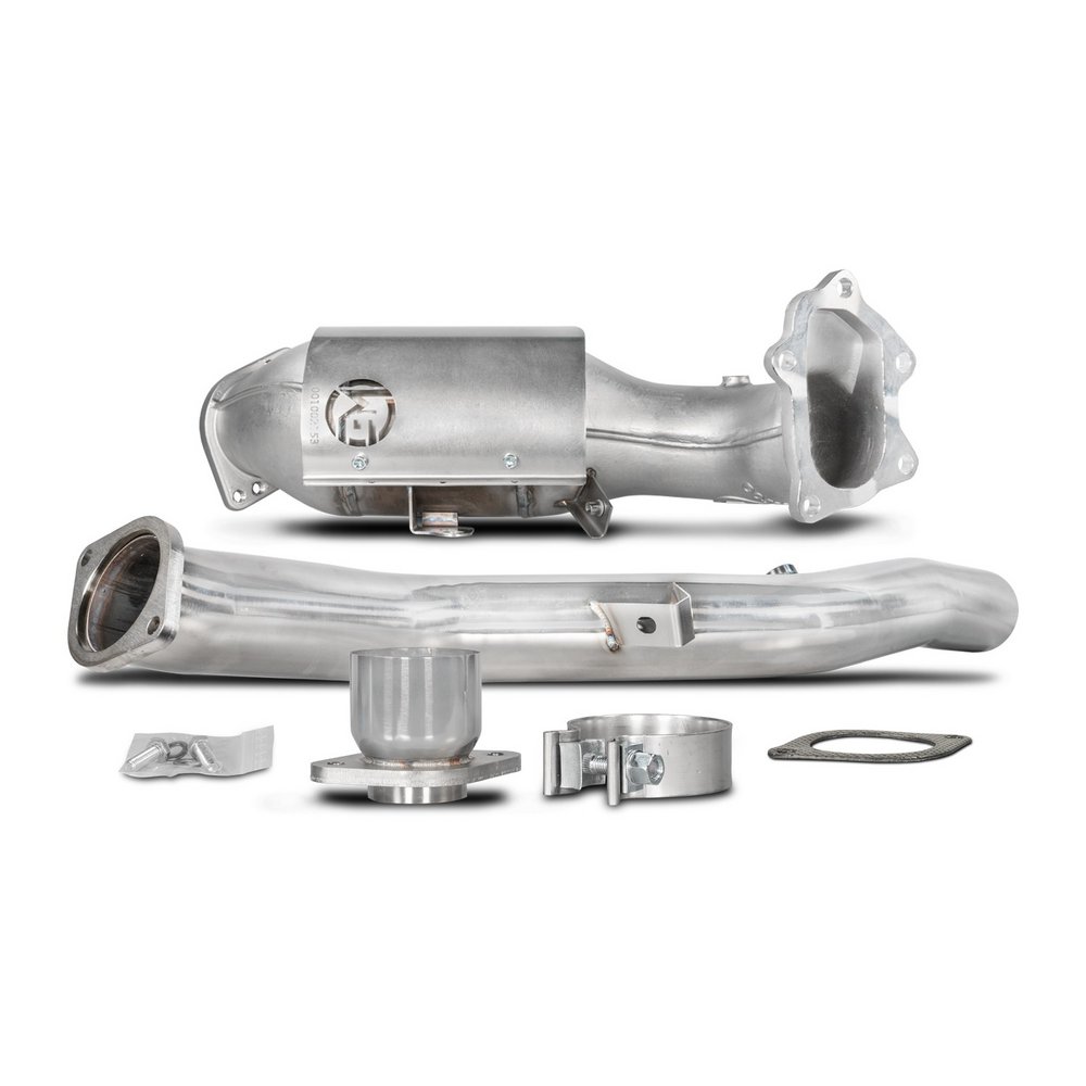 WagnerTuningUK - Subaru WRX STI 2007-2018 Downpipe with cat replacement ...